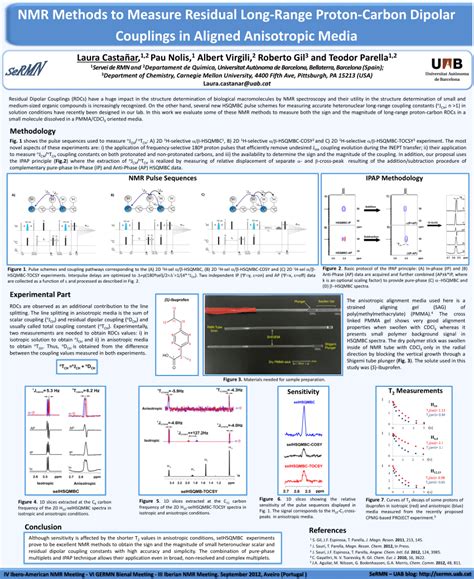 Pdf Nmr Methods To Measure Residual Long Range Proton Carbon Dipolar Couplings In Aligned