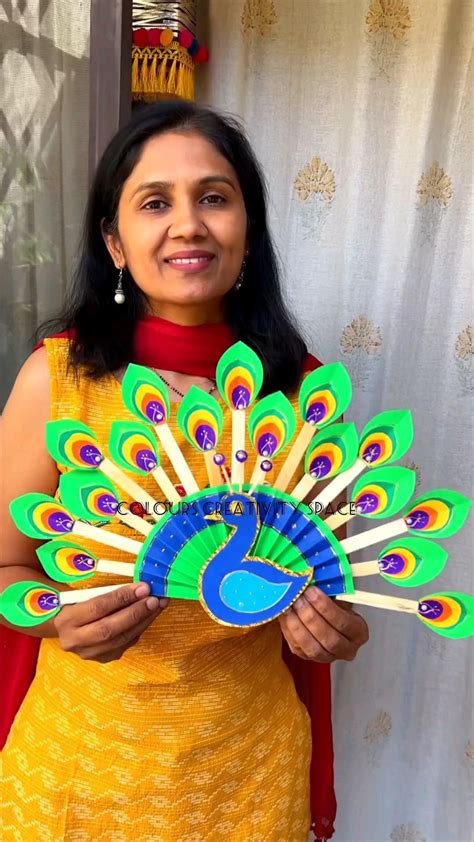 Best 13 3d Paper Peacock How To Make A Peacock With Paper Diy Paper