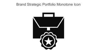 Brand Strategic Portfolio Monotone Icon In Powerpoint Pptx Png And Editable Eps Format PPT