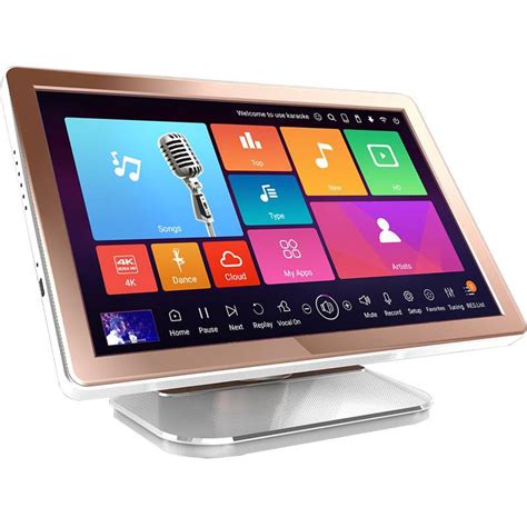 Karaoke Uk 21 5inches Karaoke System Machine Hdd Jukebox Player Portable All In One Singing Videoke
