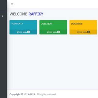 Your Data Page The Diagnosis Page Contains The Results Of The Diagnosis Download Scientific