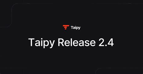 Taipy 24 A Leap Forward In Building Ds Application