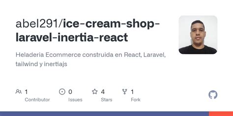 github abel291 ice cream shop laravel inertia react heladeria