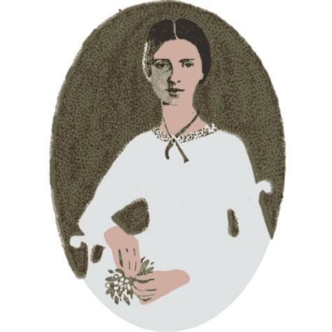 Emily Dickinsons Illustration Free Svg