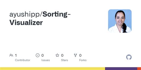 GitHub Ayushipp Sorting Visualizer