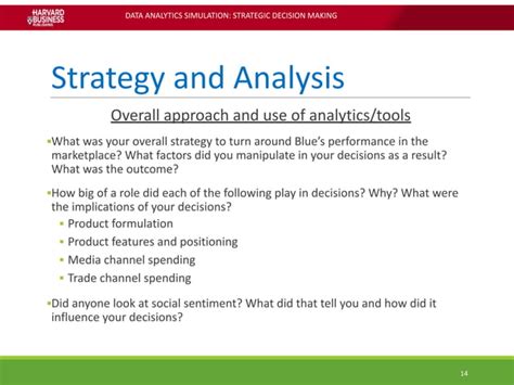 Data Analytics Simulationstrategic Decision Making Pdf
