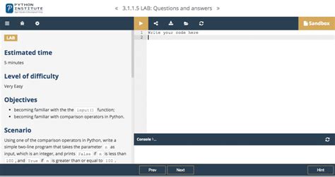 Курсы Python для начинающих от Python Institute Курсы программирования