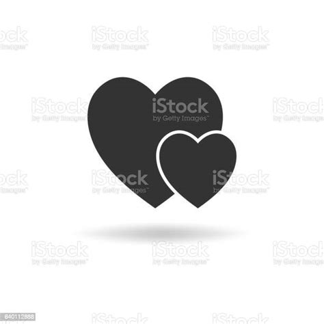 하트 아이콘 벡터 사랑의 상징 발렌타인 데이 기호 엠블럼 2월에 대한 스톡 벡터 아트 및 기타 이미지 2월 감정 공격성 Istock