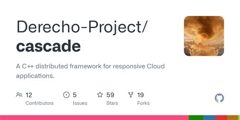 Github Derecho Project Cascade A C Distributed Framework For Responsive Cloud Applications