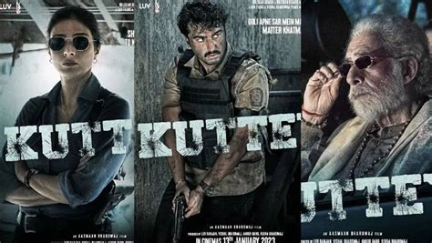 Kuttey First look बलवड क कतत दषट ह वशल न अरजन तब क