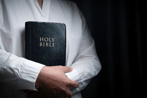 Faith With Holy Bible Concept Hands Of A Female Prayer Worship God With