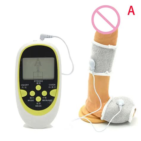 Elasticity Silver Fiber Electronic Pulse Physical Therapy Penis Sleeve