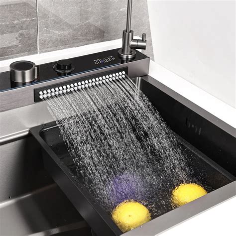 Modern Design Kitchen Sink Countertop Stainless Steel Kitchen Sink Counter Double Bowl Stainless