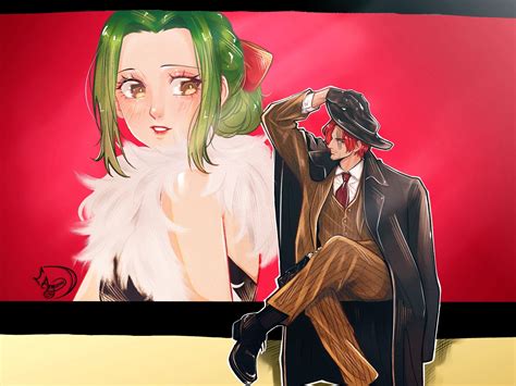 Shanks And Makino One Piece And More Drawn By Anyumii Danbooru