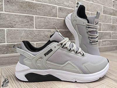 Мужские кроссовки Puma серые летние | Сравнить цены и купить по акции ...
