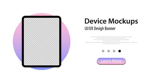 現代平板電腦模型 前視圖平板電腦模型橫幅經營理念類比設備平板電腦空白螢幕範本表示 Ui 設計介面向量插圖向量圖形及更多互聯網圖片 Istock