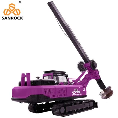 360degree Auger Borehole Rotary Drilling Equipment Hydraulic Rotary