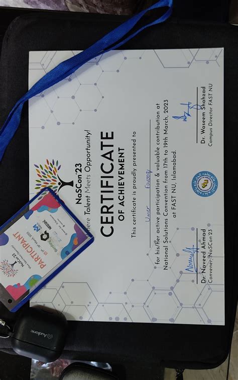 Muhammad Umer Farooq On Linkedin Nascon23tech Fastislamabad