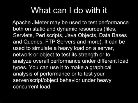 Apachejmeterabriefintroduction Ppt