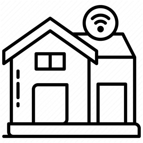 Smart Home Technology Home Smart House House Iot Wireless Icon Download On Iconfinder