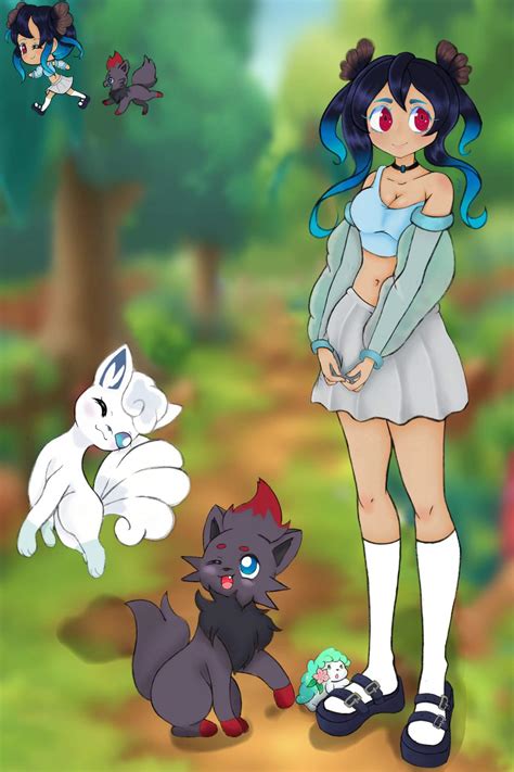 Pokemon Oc Zyra Arts And Ocs Amino