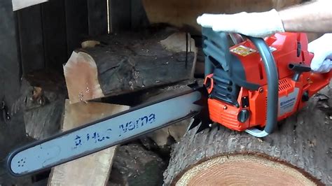 Husqvarna chainsaw 372xp - YouTube