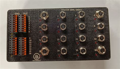 Scheda Ethercat 16 Ingressi 16 Uscite Zad Sas