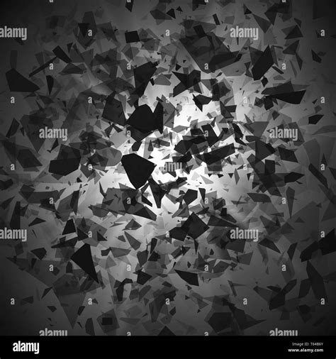 Explosion Shatter And Destruction Effect Abstract Cloud Of Pieces
