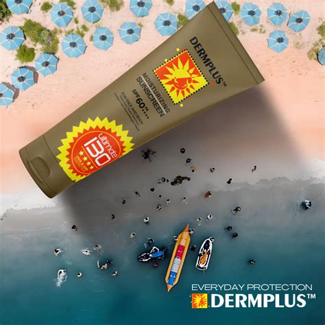 Dermplus Moisturizing Sunscreen Ultimate 130 Spf60 Pa 100 Ml
