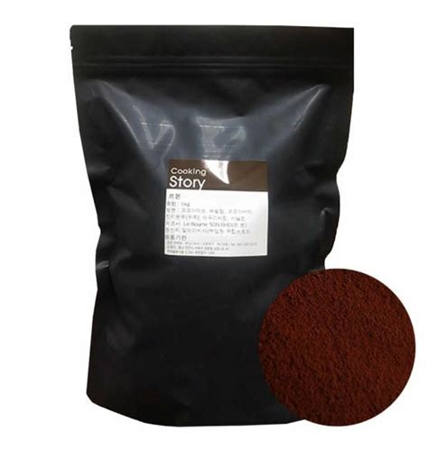 르본 프리미엄 코코아분말 1kg 초콜릿파우더 코코아가루 카카오 초콜릿만들기 핫초코 무가당 무설탕 티몬