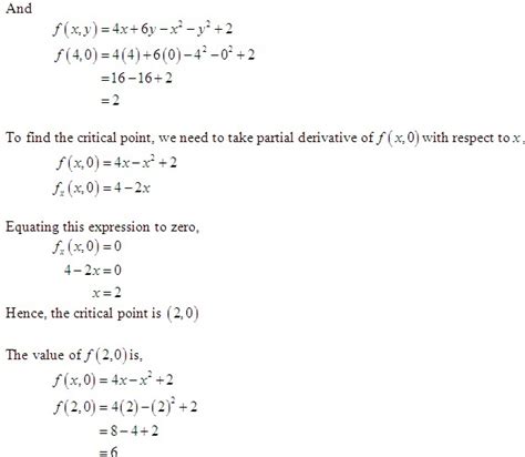 Find The Absolute Maximum And Minimum Values Of F On The Set D Home