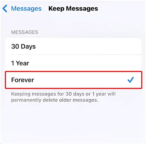 How To Turn Off Auto Delete Old Conversations On Your Iphone