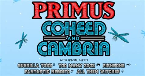 Primus And Coheed And Cambria Unite For Summer Co Headline Tour