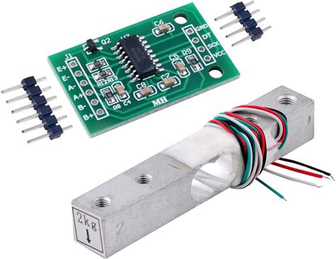 DIYmalls Load Cell Kg Weight Sensor Electronic Kitchen Scale HX Amplifier AD Weighing