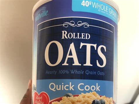 Quick Oats Nutrition Facts Eat This Much