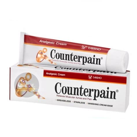 Jual Counterpain Cream Untuk Nyeri Otot 30 Dan 60 Gram Shopee Indonesia
