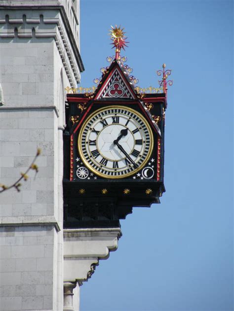 Gothic Clock Face Classic Architecture Clock Face Big Ben