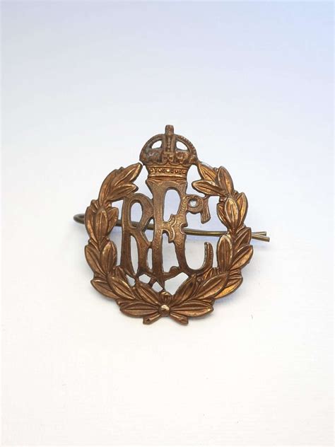 Ww1 Rfc Royal Flying Corps Cap Badge In General Other