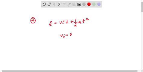 Solved A Toy Car Is Projected Along A Horizontal Roadway With An