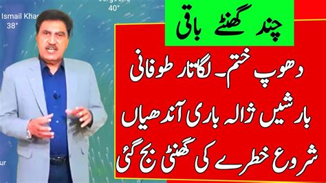 Big Storm Is Coming More Rains Winds And Hailstorm Pakistan Weather