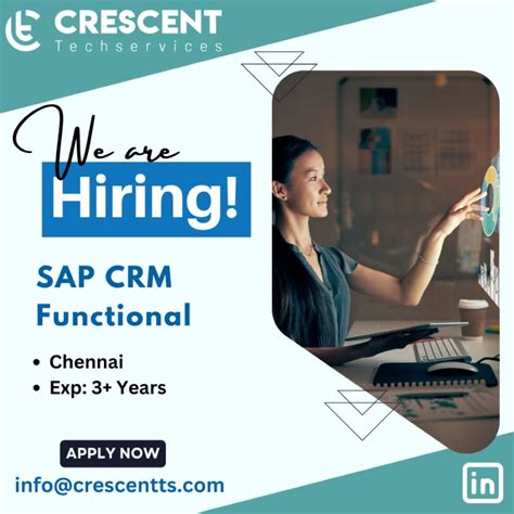 Crescent Techservices On Linkedin Hiring Sap