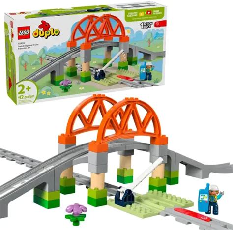 Lego Duplo Town Train Bridge And Tracks Expansion Set 10426 6470492