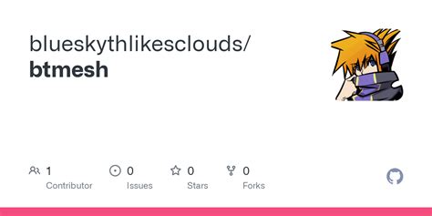Github Blueskythlikesclouds Btmesh