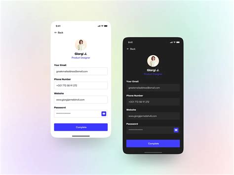 Editing User Profile Designs Themes Templates And Downloadable