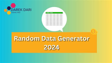 Random Data Generator 2024 Random Dataset Generator 2024 Youtube