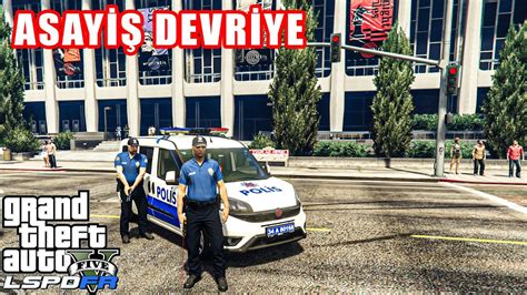 GTA 5 POLİS MODU ASAYİŞ DEVRİYE GTA5 LSPDFR POLİS MODU lspdfr