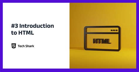 3 Intro To Html