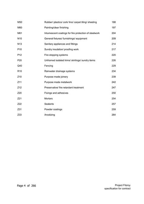 Nbs Specification Updated For Contract Pdf Australian Rules Football Sports