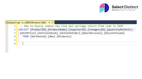 Sql Tips Remove Carriage Returns In Ssmspptx