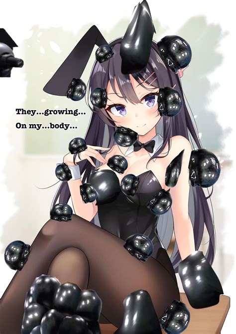 Sakurajima Mai Blobbed By Sadnessrain On Deviantart